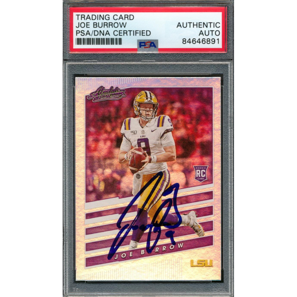 Joe Burrow Signed 2020 Absolute RC (PSA) | Pristine Auction
