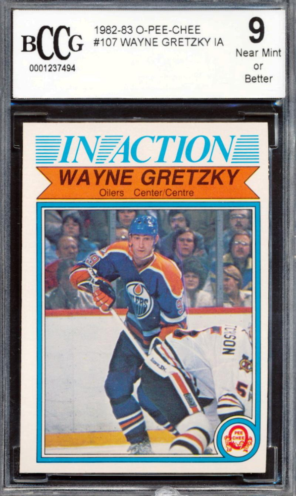 Wayne Gretzky 1982-83 O-Pee-Chee #107 IA (BCCG 9) | Pristine Auction