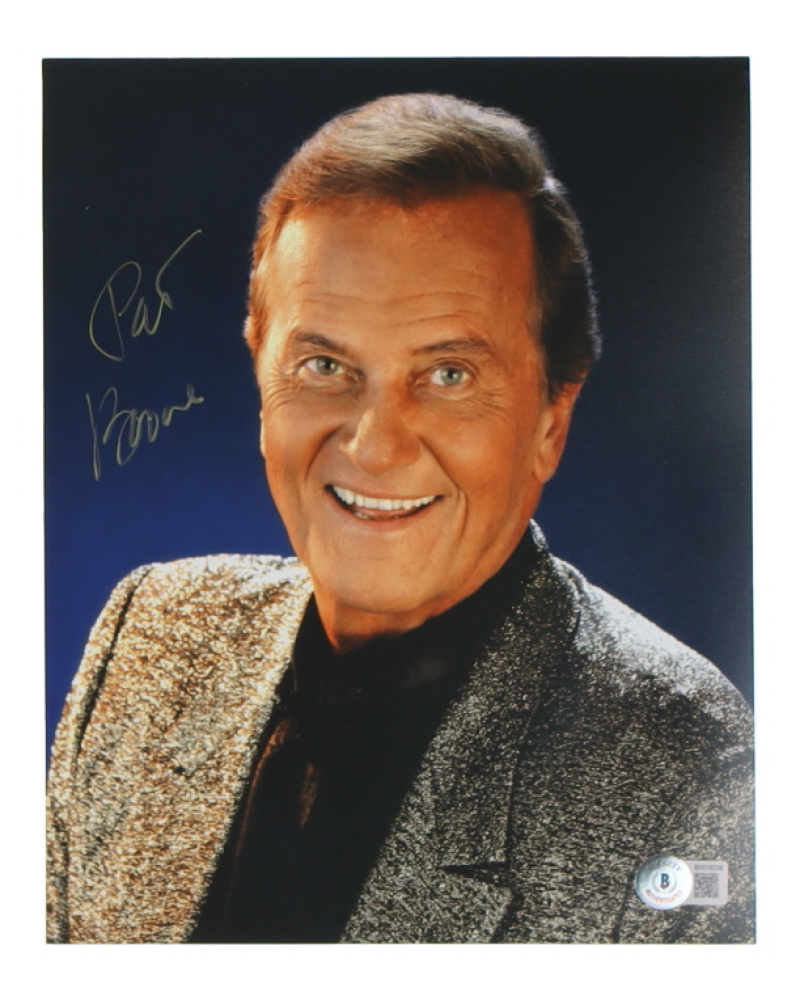 Pat Boone Signed 8x10 Photo (Beckett) | Pristine Auction