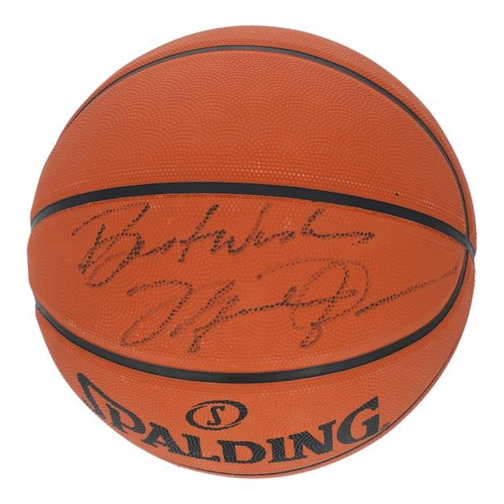 Michael Jordan Signed Spalding Basketball Inscribed "Best Wishes" (JSA ...