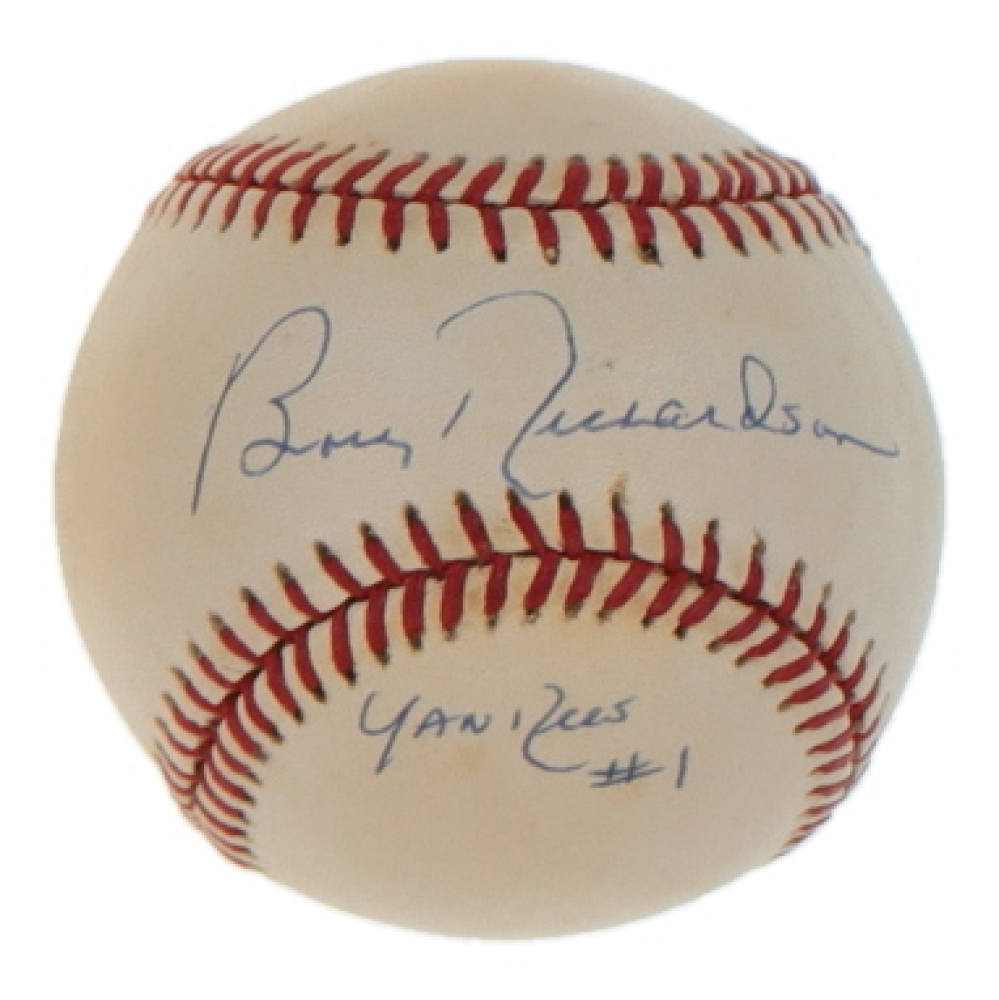 Bobby Richardson Signed OAL Baseball Inscribed "Yankees" (PSA ...