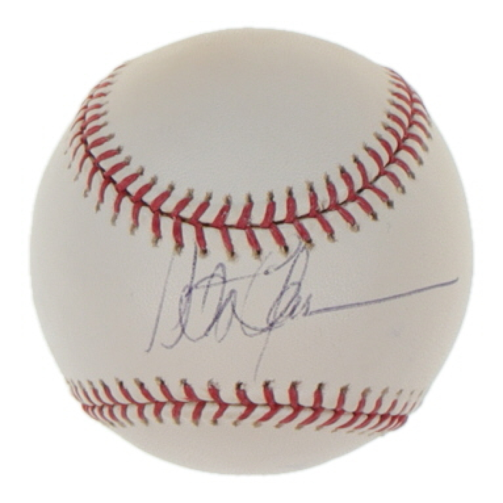 Peter Gammons Signed OML Baseball (PSA) | Pristine Auction