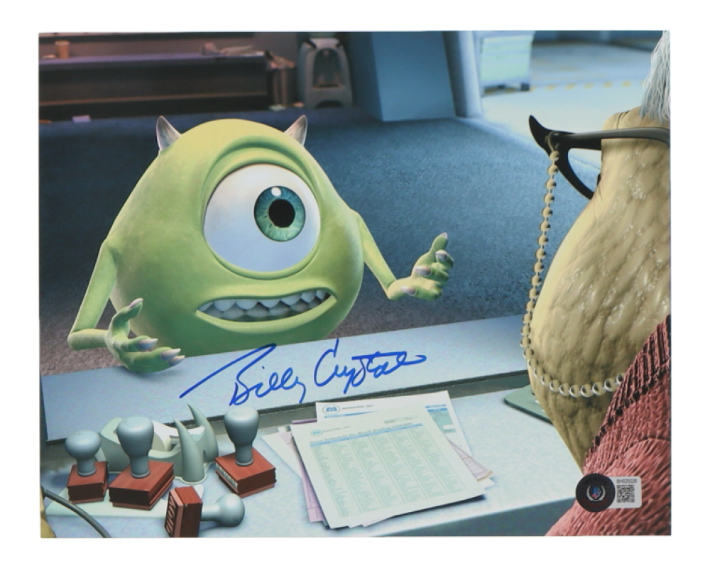 Billy Crystal Signed "Monsters, Inc." 8x10 Photo (Beckett) | Pristine ...