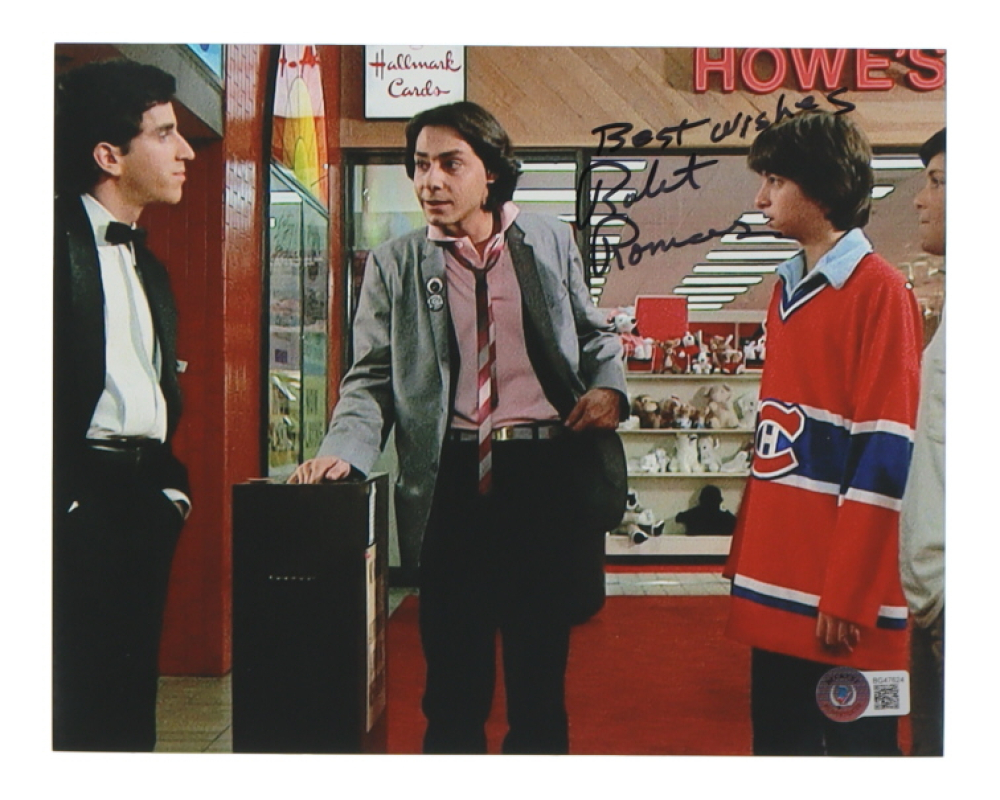 Robert Romanus Signed "Fast Times at Ridgemont High" 8x10 Photo ...