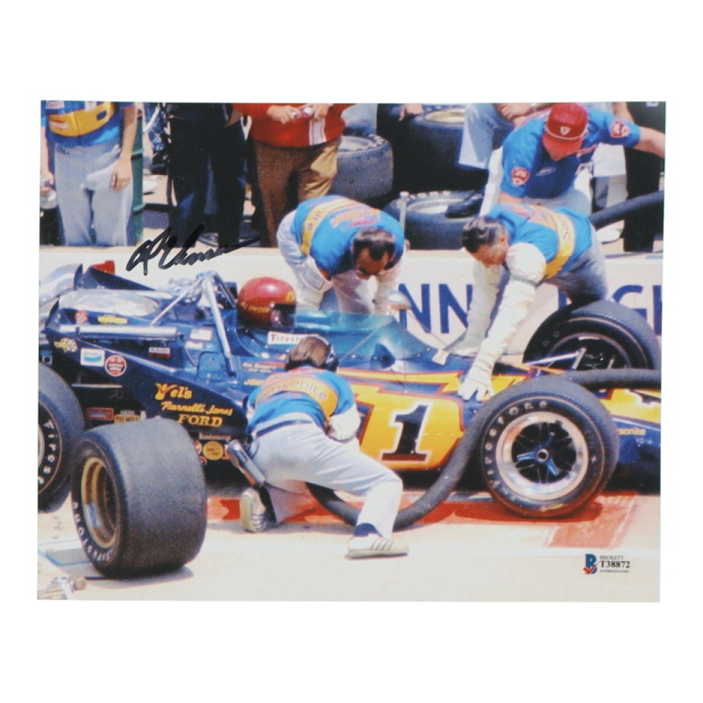 Al Unser Signed NASCAR 8x10 Photo (Beckett) | Pristine Auction