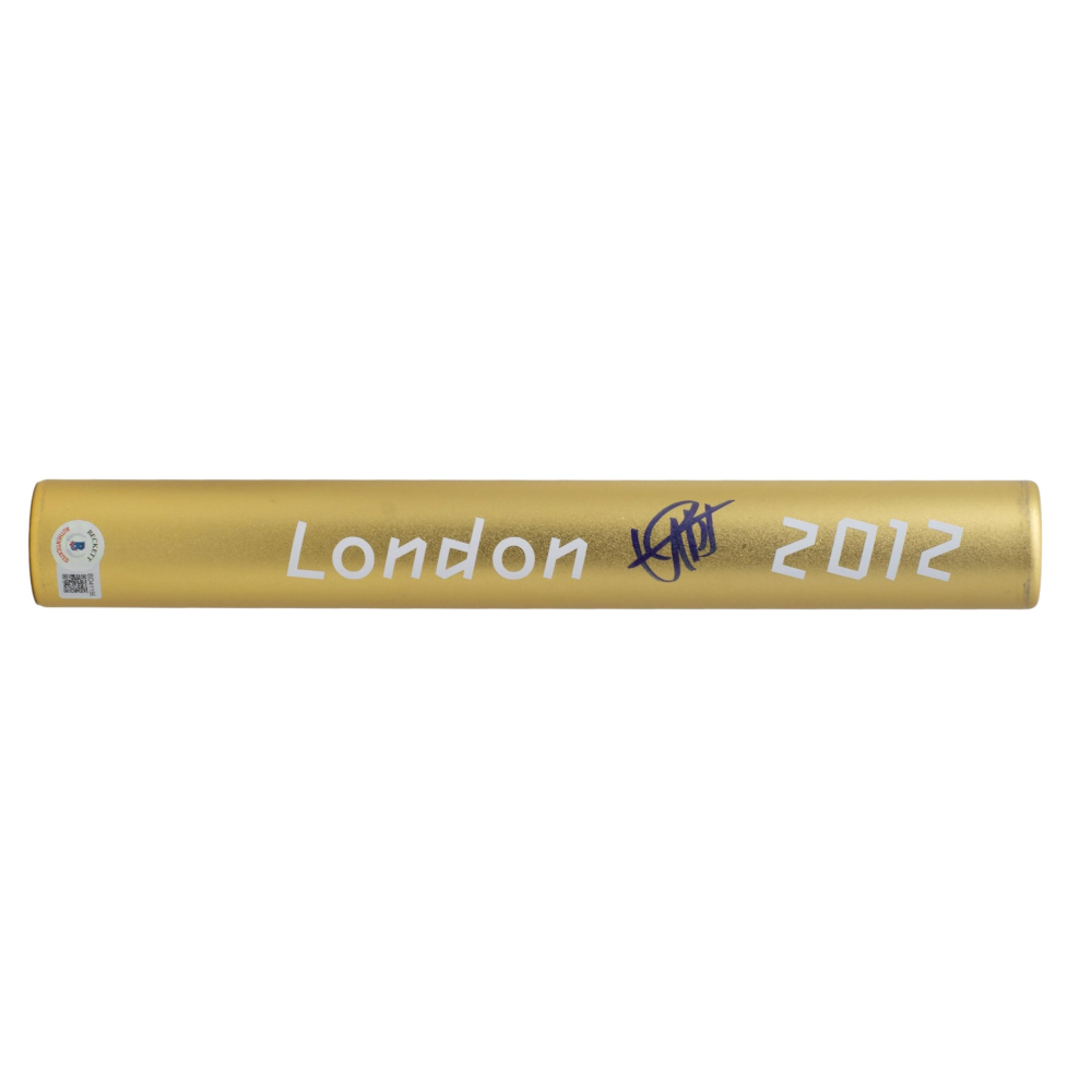 Usain Bolt Signed 2012 London Olympics Relay Baton (Beckett) | Pristine ...