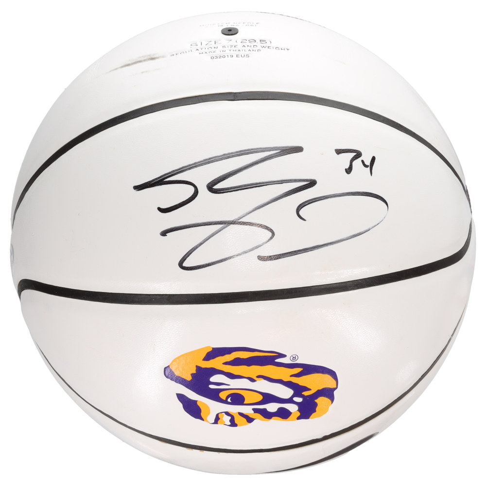 Shaquille O'Neal Signed LSU Tigers Logo Basketball (PSA) | Pristine Auction