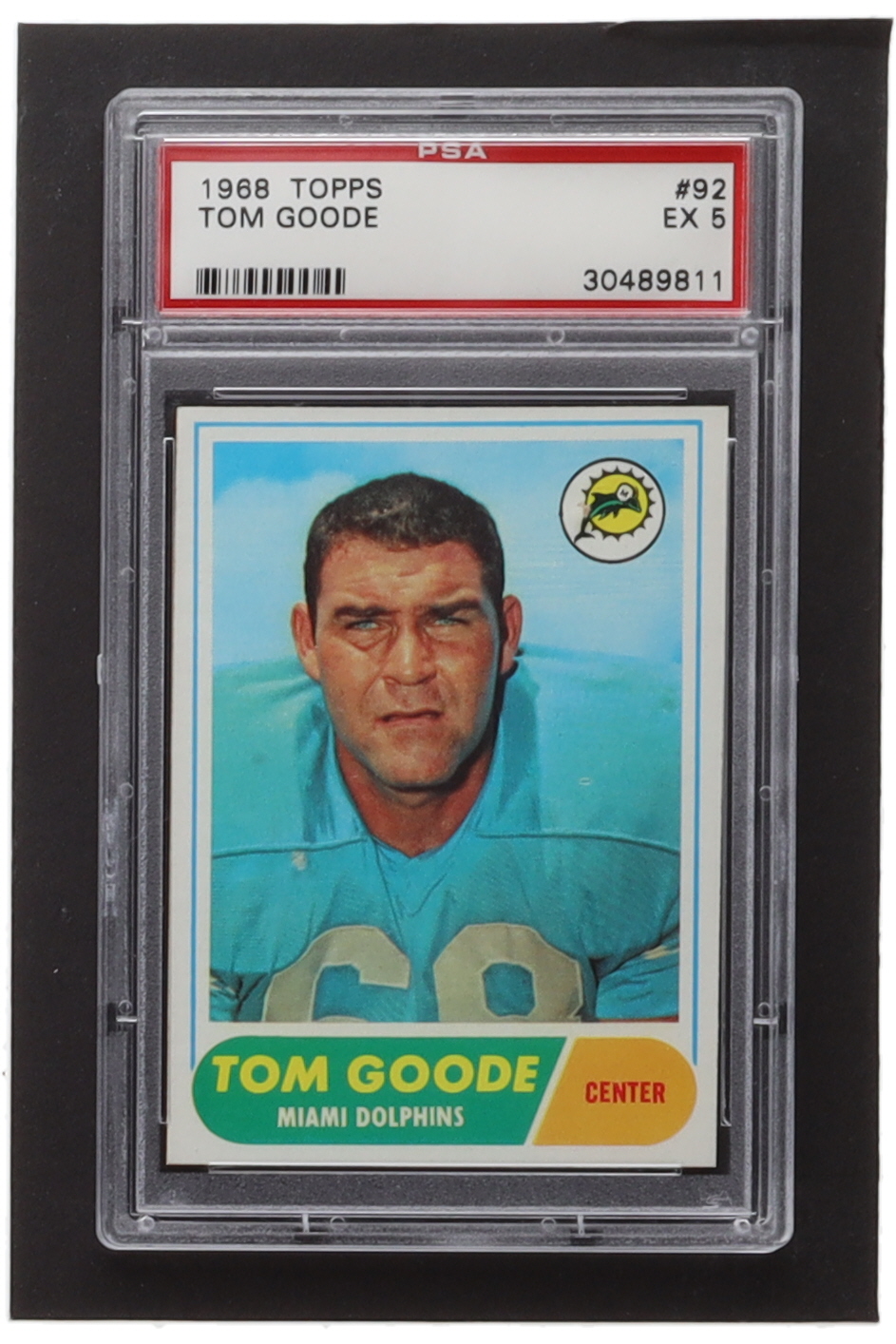 Tom Goode 1968 Topps #92 (PSA 5) | Pristine Auction