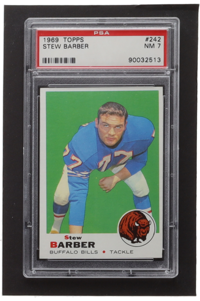 Stew Barber 1969 Topps #242 (PSA 7) | Pristine Auction