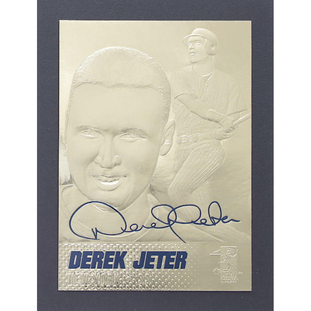 Derek Jeter & Alex Rodriguez 23Kt Gold Flip Card | Pristine Auction