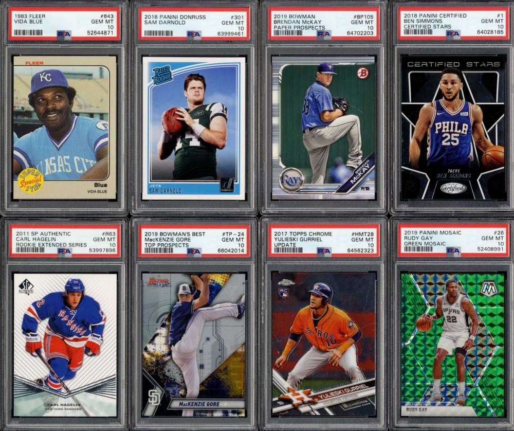 2023 Timeless Authentic “PSA Graded Card Collection” Mystery Box Series ...