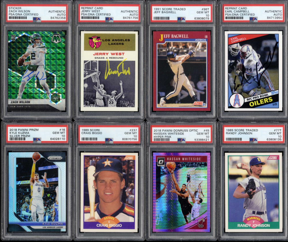 2023 Timeless Authentic “PSA Graded Card Collection” Mystery Box Series ...