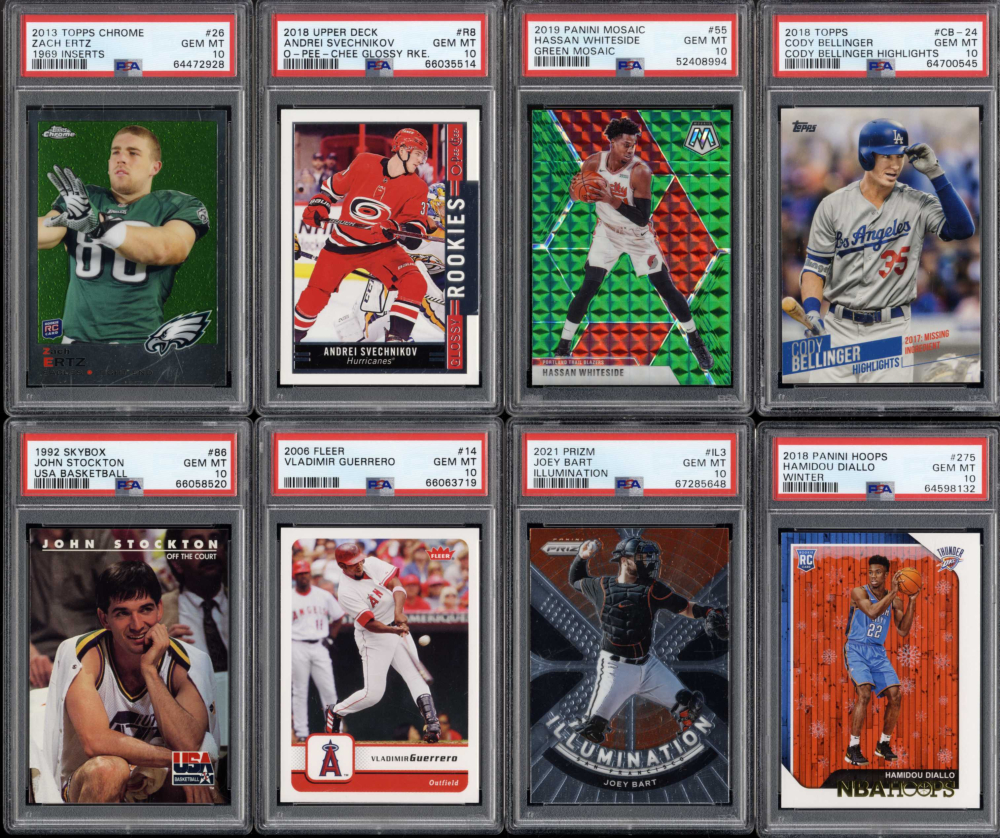 2023 Timeless Authentic “PSA Graded Card Collection” Mystery Box Series ...