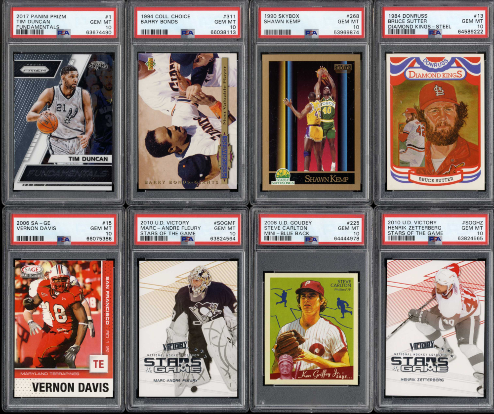 2023 Timeless Authentic “PSA Graded Card Collection” Mystery Box Series ...