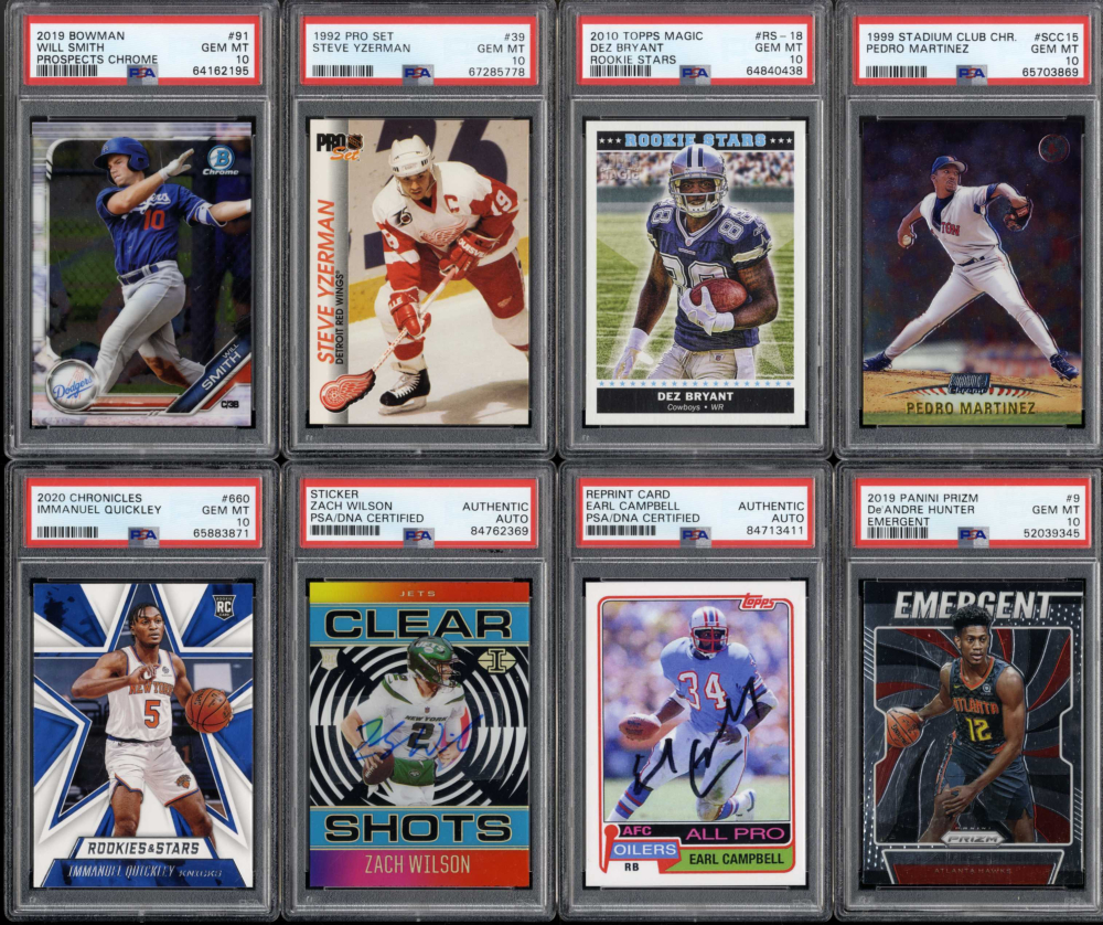 2023 Timeless Authentic “PSA Graded Card Collection” Mystery Box Series ...