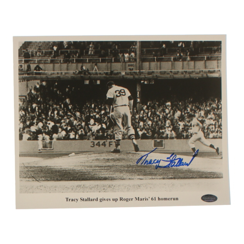 Tracy Stallard Signed Red Sox 8x10 Photo (Schwartz) | Pristine Auction