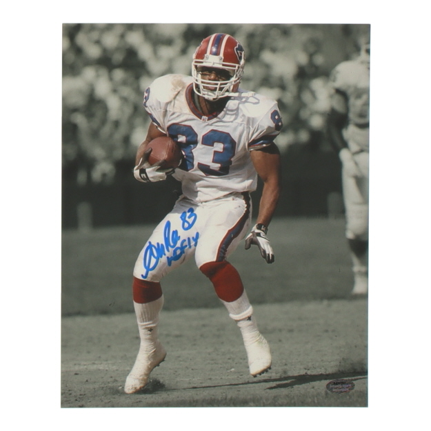 Andre Reed Signed Bills 8x10 Photo Inscribed "HOF 14" (Schwartz ...