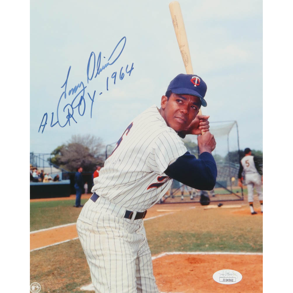 Tony Oliva Signed Broncos 8x10 Photo Inscribed "AL ROY 1964" (JSA ...