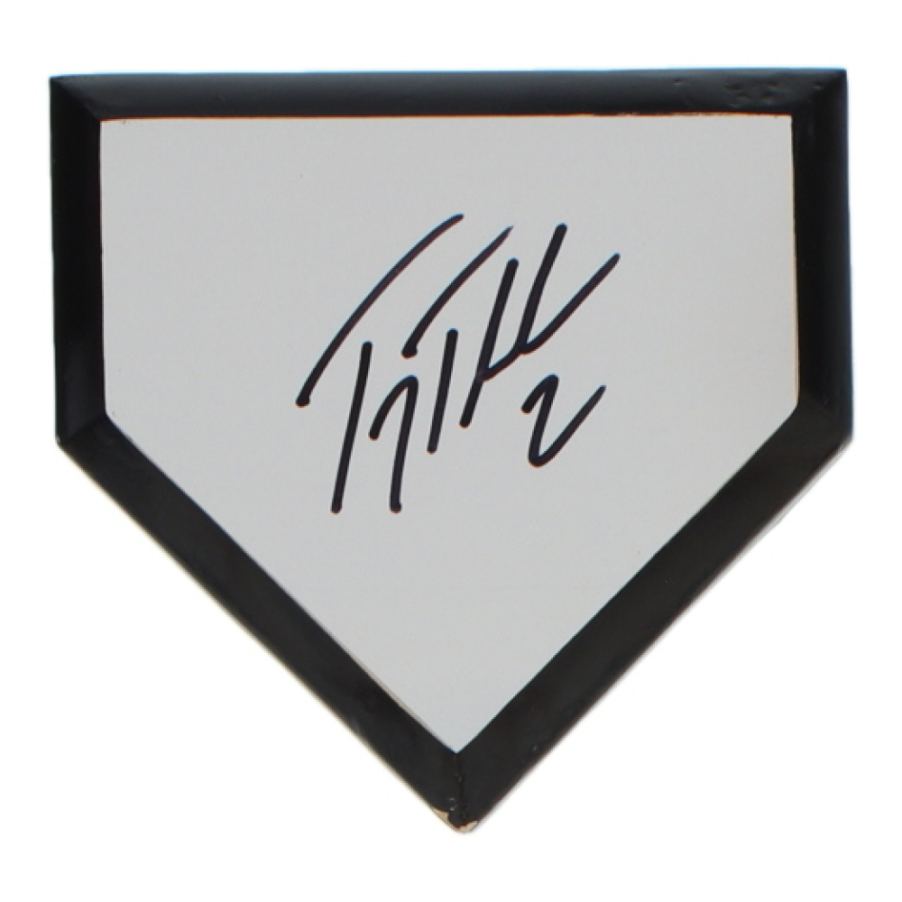 Troy Tulowitzki Signed Mini Home Plate (Beckett) | Pristine Auction
