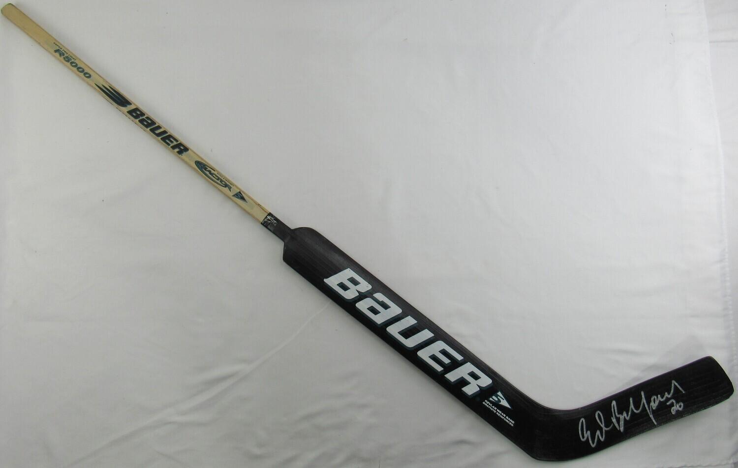Ed Belfour Signed Bauer Full Size Hockey Stick (JSA) | Pristine Auction