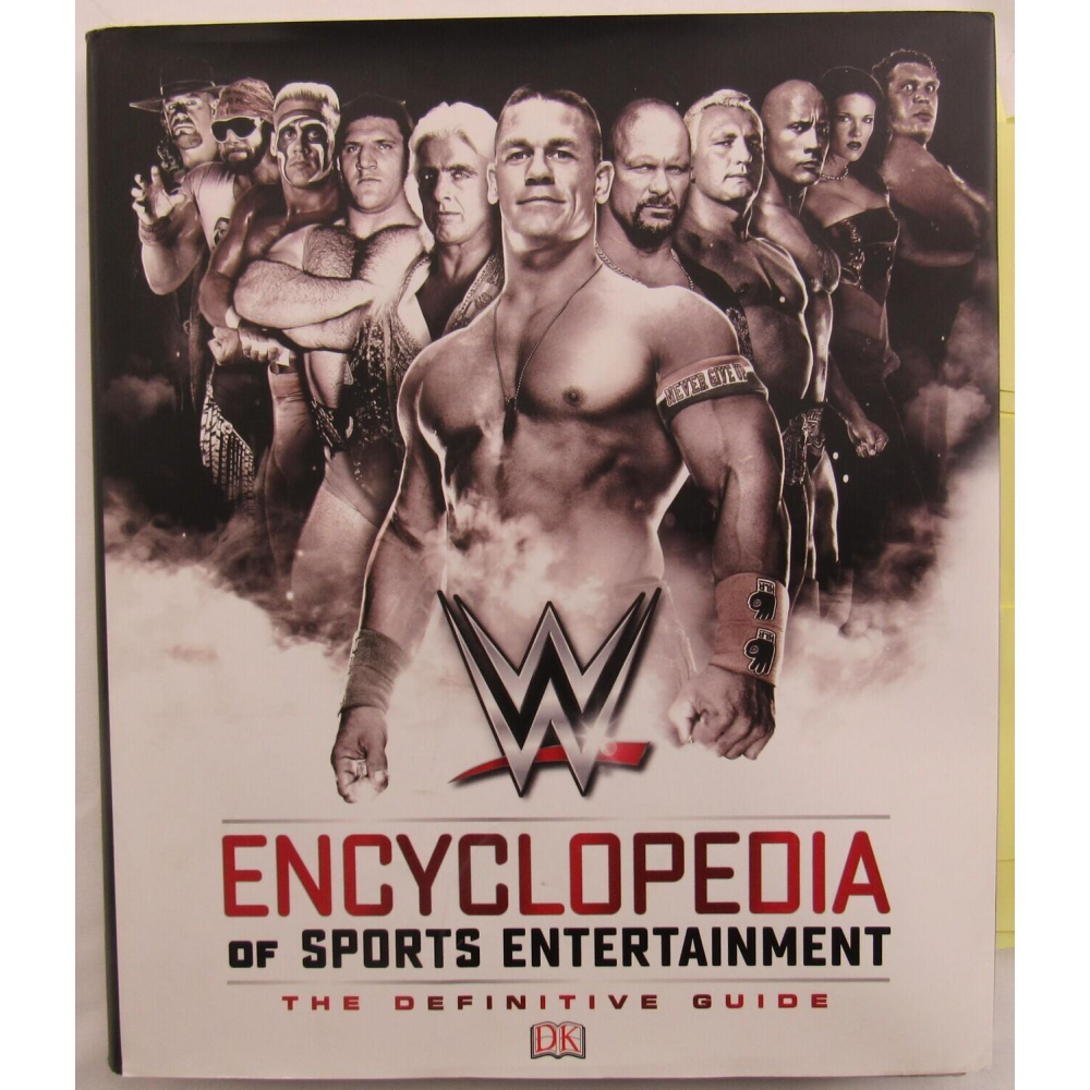 WWE/WWF Encyclopedia Hardcover Book Signed By (126) With Shawn Michaels ...