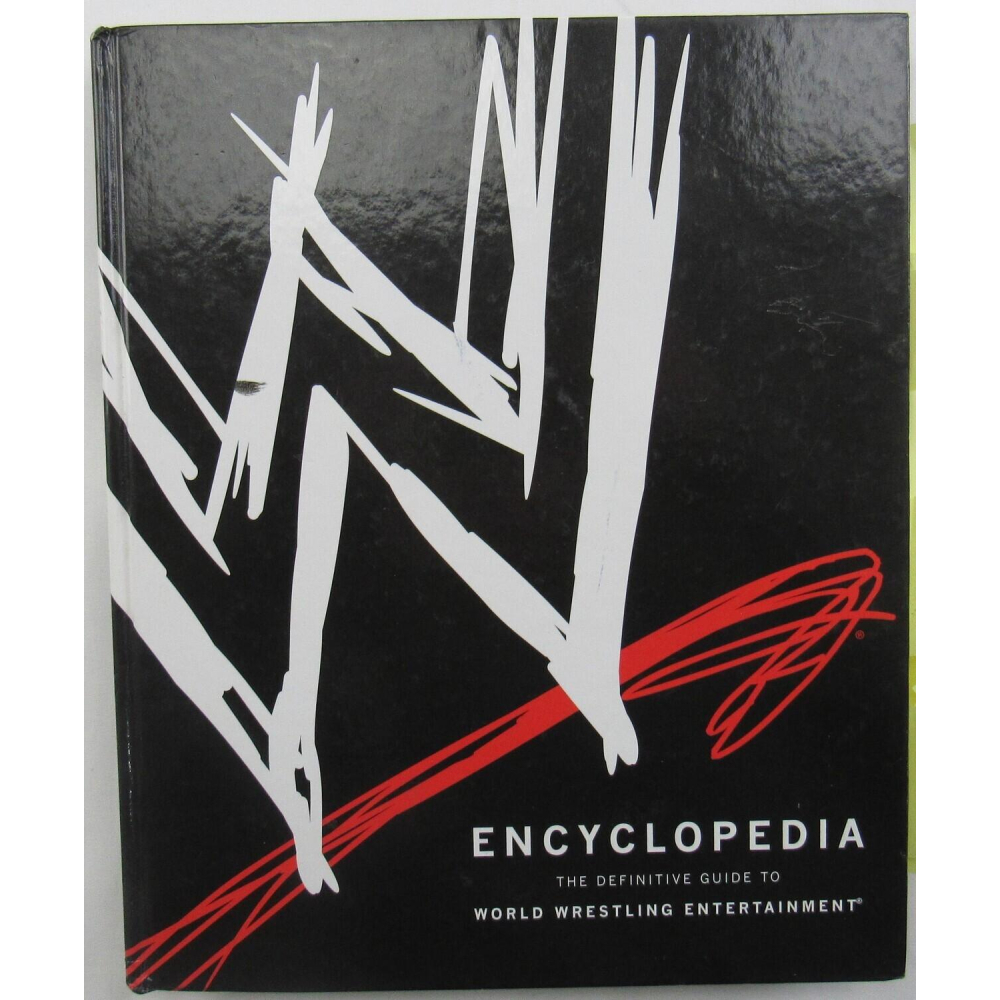 WWE/WWF Encyclopedia Hardcover Book Hand Signed By (26) With Rick ...