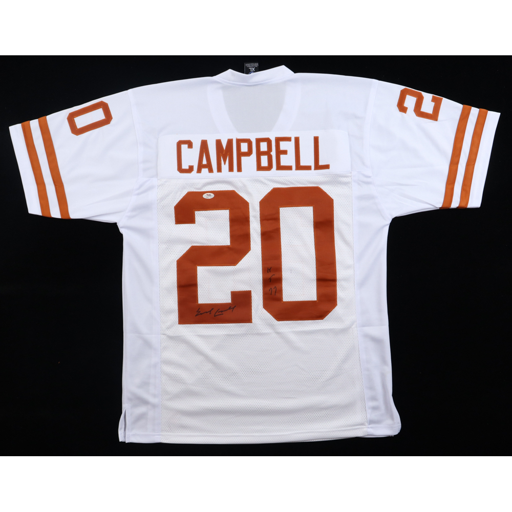 Earl Campbell Signed Jersey Inscribed "HT 77" (PSA) | Pristine Auction