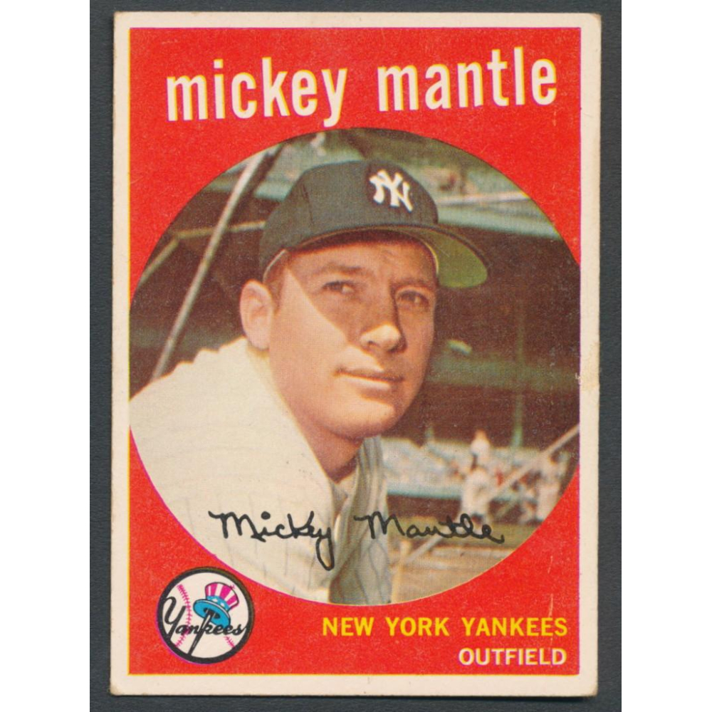 Mickey Mantle 1959 Topps #10 | Pristine Auction