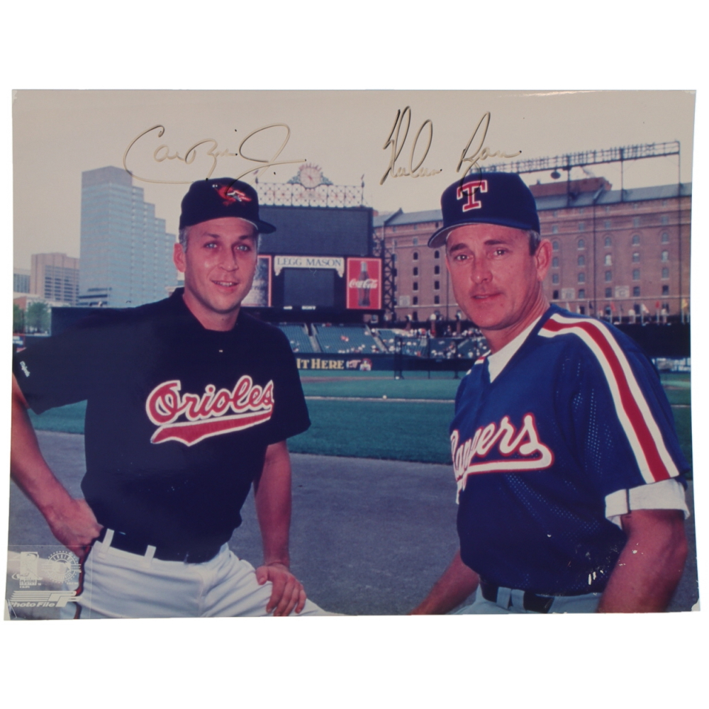 Cal Ripken Jr. & Nolan Ryan Signed 8x10 Photo (JSA) | Pristine Auction