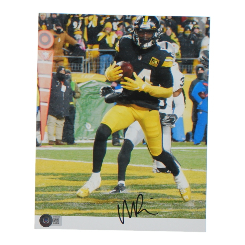 George Pickens Signed Steelers 8x10 Photo (Beckett) | Pristine Auction