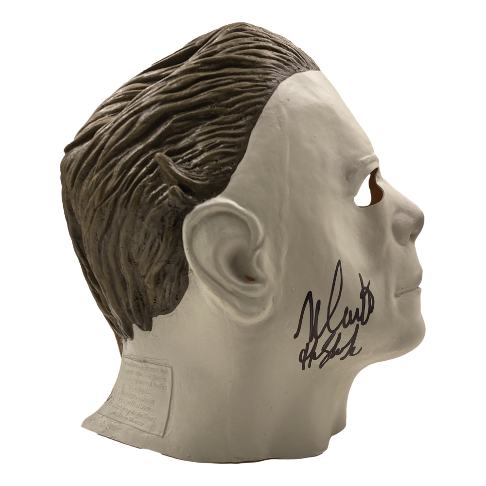 Nick Castle Signed "Halloween" Michael Myers Mask Inscribed "The Shape ...