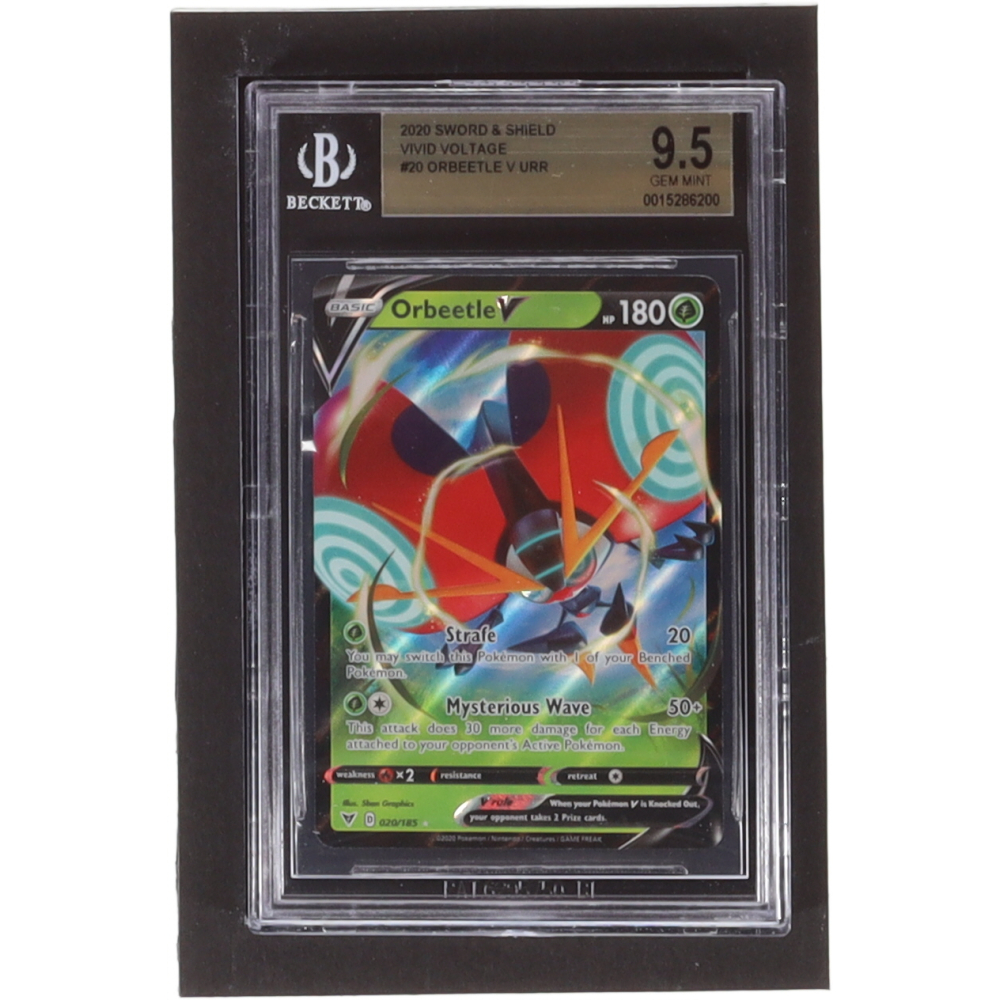 Orbeetle V Pokemon 2020 Vivid Voltage #20 (BGS 9.5) | Pristine Auction