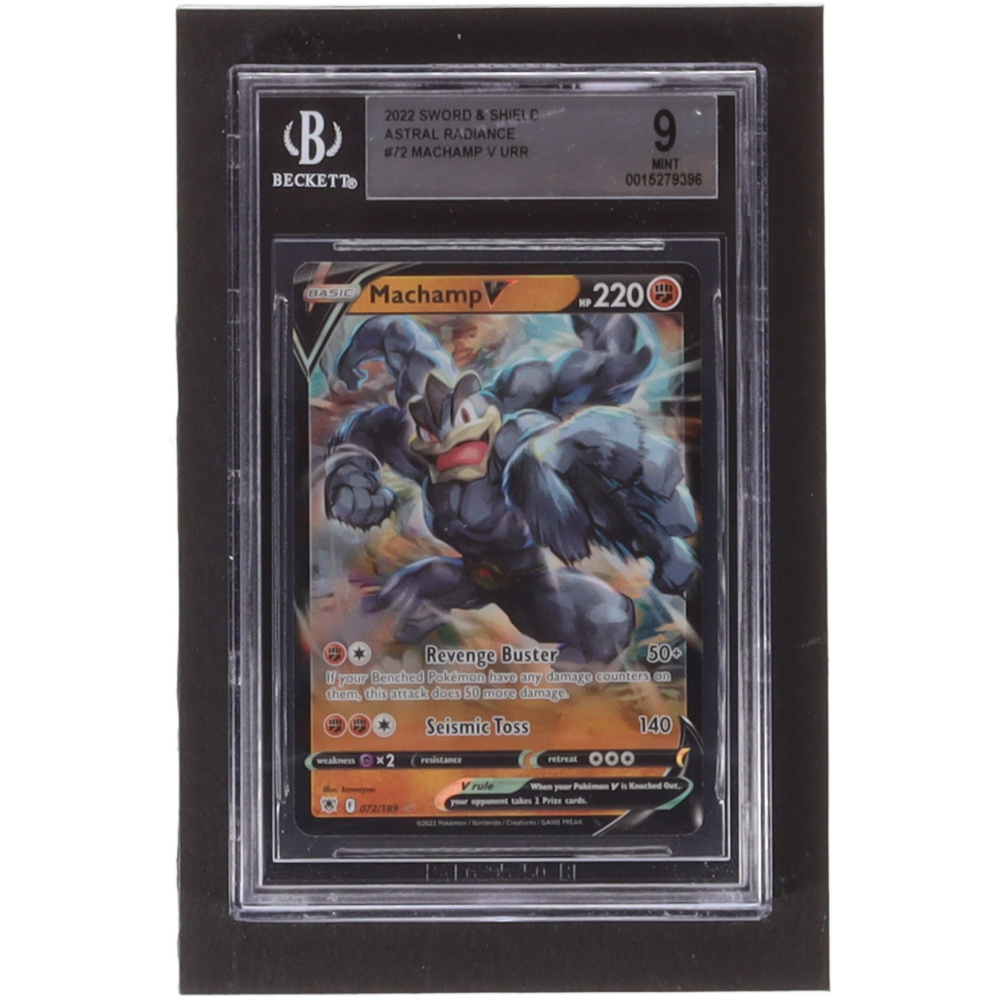 Machamp V Pokemon 2022 Astral Radiance #72 (BGS 9) | Pristine Auction