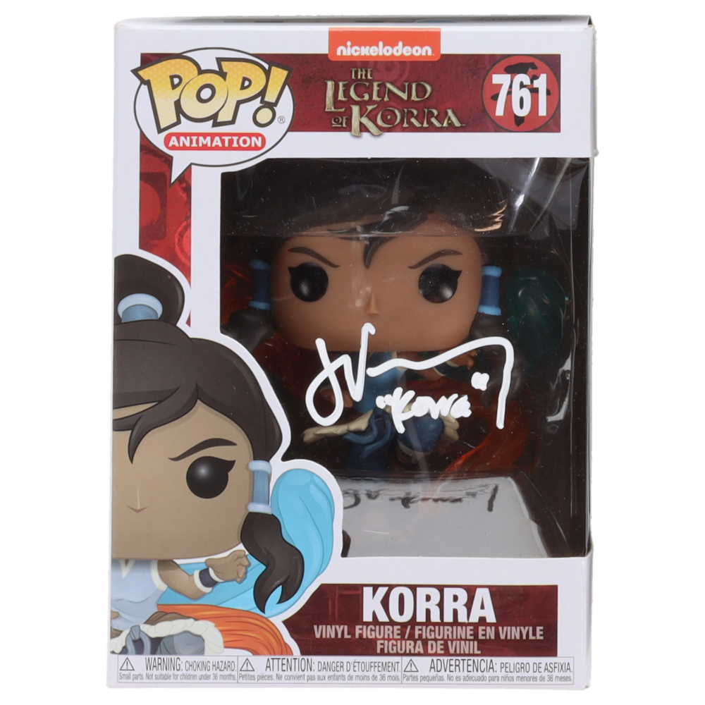 Janet Varney Signed "The Legend of Korra" #761 Korra Prime Funko Pop ...