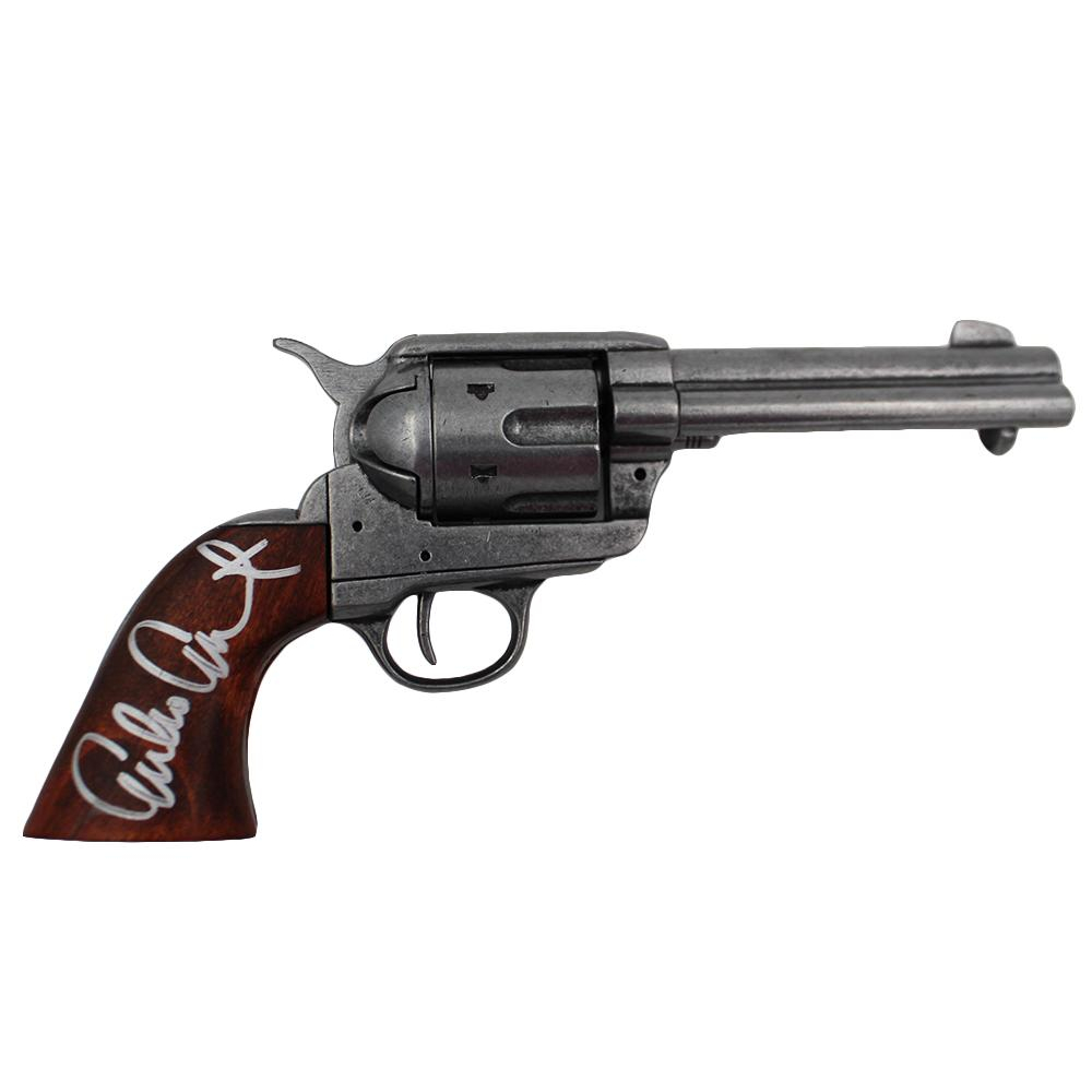 Emilio Estevez Signed "Young Guns" Denix Replica Colt 45 Revolver Prop ...