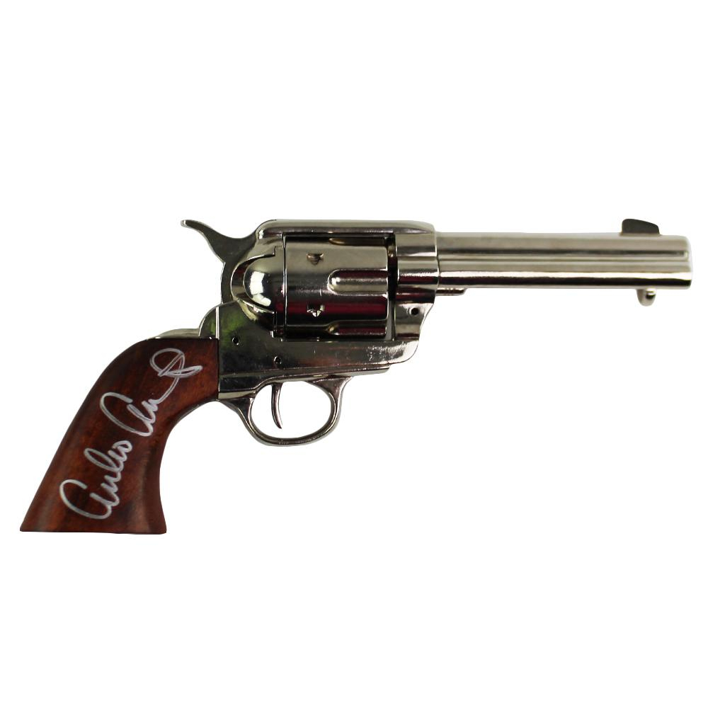 Emilio Estevez Signed "Young Guns" Denix Replica Colt 45 Nickel ...