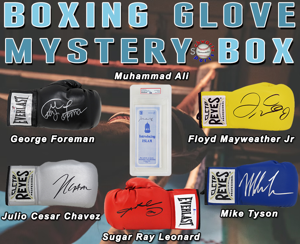 Schwartz Sports Boxing Glove Signed Mystery Box - Series 19 (Limited to ...