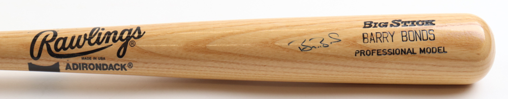 Barry Bonds Signed Rawlings Big Stick Player Model Baseball Bat (JSA ...