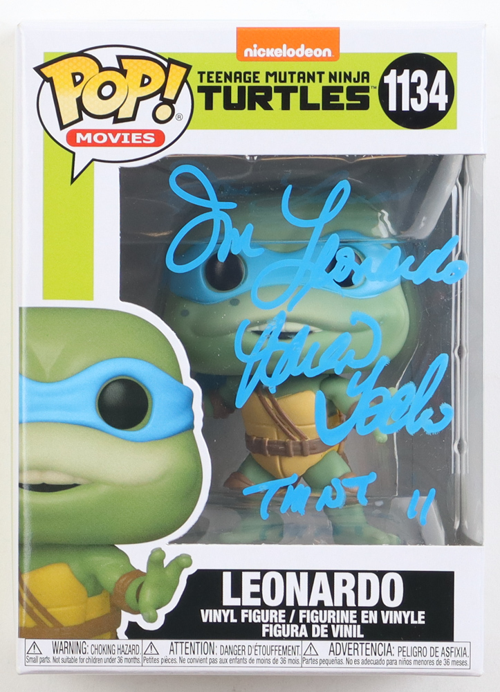 Brian Tochi Signed "Teenage Mutant Ninja Turtles" #1134 Leonardo Funko ...