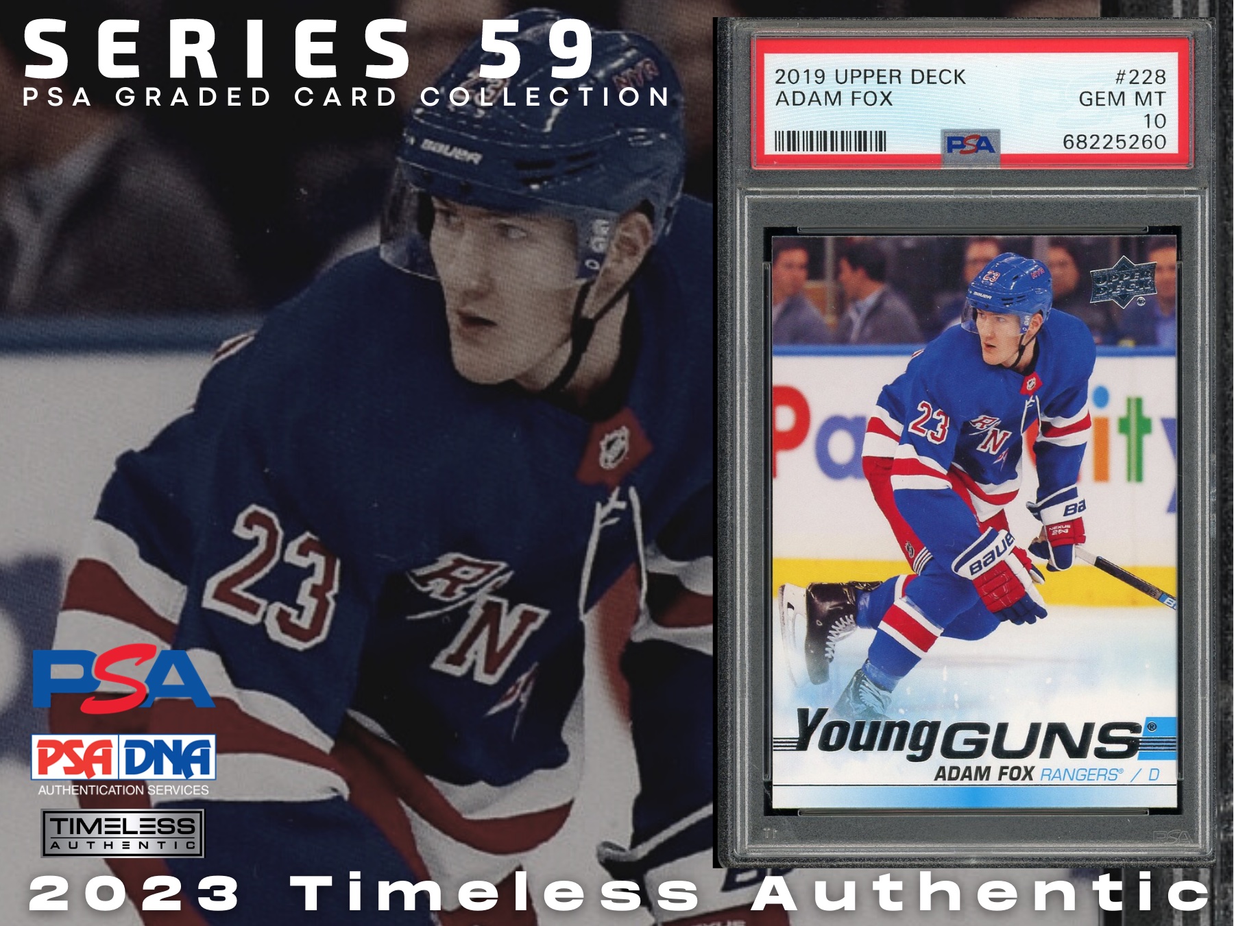2023 Timeless Authentic “PSA Graded Card Collection” Mystery Box Series ...