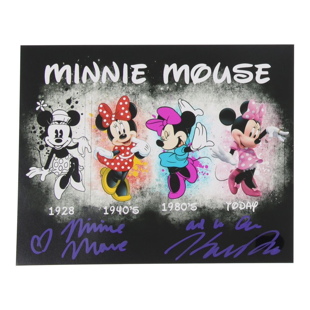 Kaitlyn Robrock Signed "Minnie Mouse" 8x10 Photo Inscribed "Minnie ...