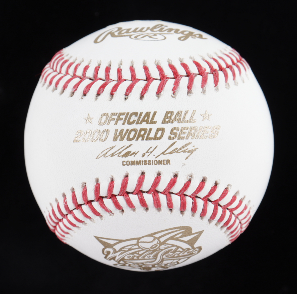 Jay Payton Signed 2000 World Series Baseball (JSA) | Pristine Auction