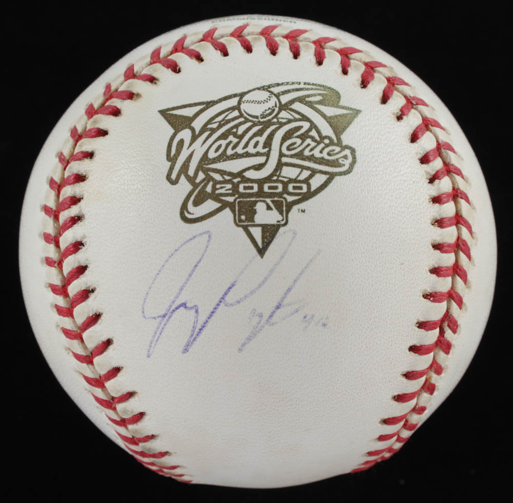 Jay Payton Signed 2000 World Series Baseball (JSA) | Pristine Auction
