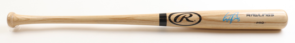 Wander Franco Signed Rawlings Pro Baseball Bat (JSA & Franco ...