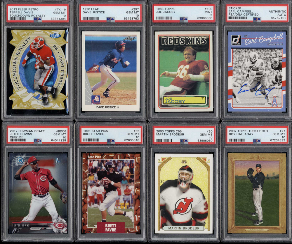 2023 Timeless Authentic “PSA Graded Card Collection” Mystery Box Series ...
