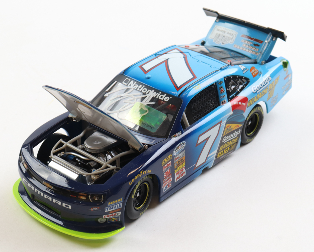Regan Smith Signed LE NASCAR #7 2013 Goody's Chevy Camaro 1:24 Scale ...