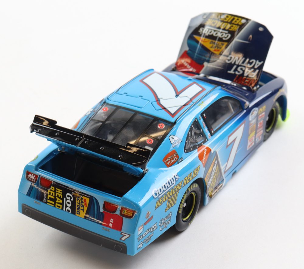 Regan Smith Signed LE NASCAR #7 2013 Goody's Chevy Camaro 1:24 Scale ...