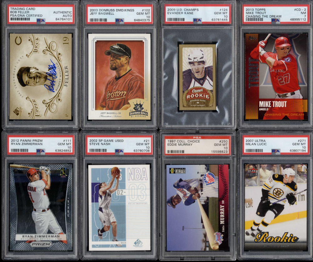 2023 Timeless Authentic “PSA Graded Card Collection” Mystery Box Series ...
