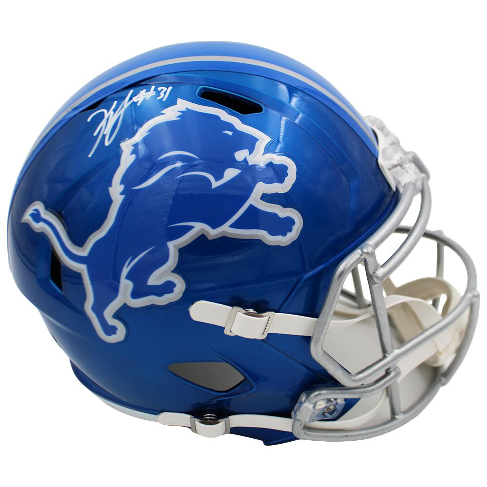 Kerby Joseph Signed Lions Full Size Helmet (Radtke) | Pristine Auction