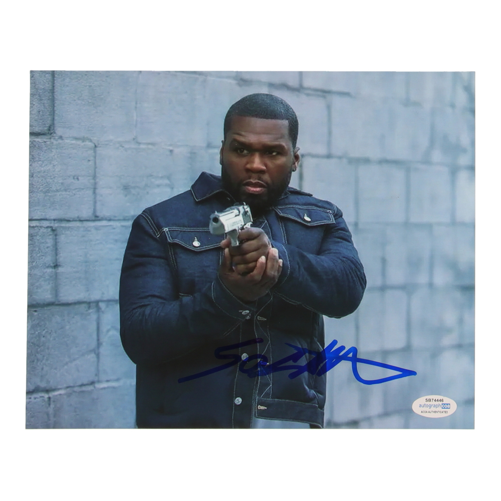 50 Cent Signed "Power" 8x10 Photo (AutographCOA) | Pristine Auction